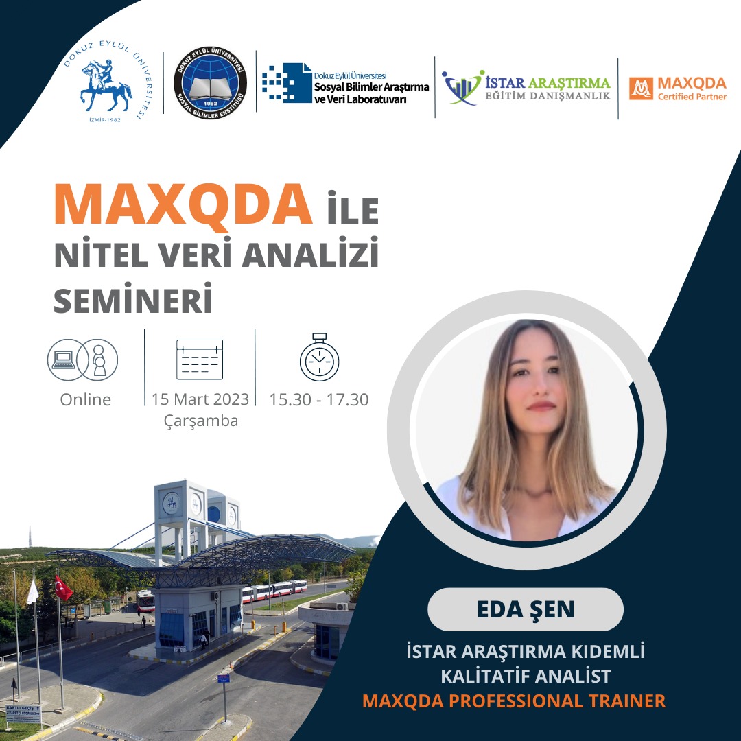 MAXQDA ile Nitel Veri Analizi Semineri | DEÜ – Sosyal Bilimler Enstitüsü